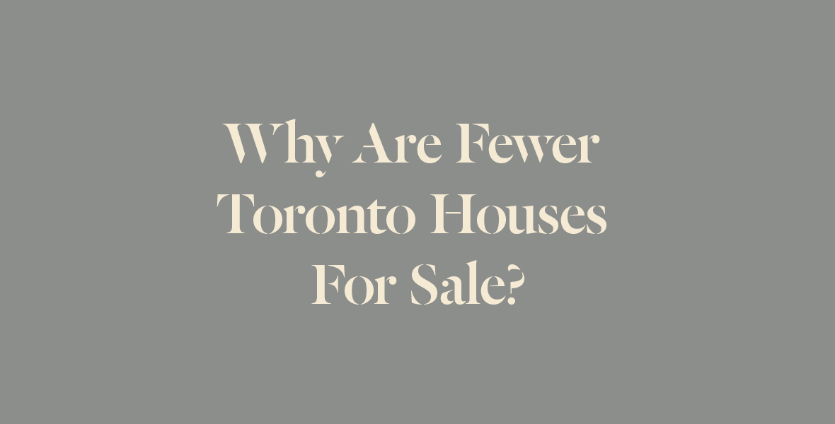 A Closer Look At Toronto’s Housing Supply Problem